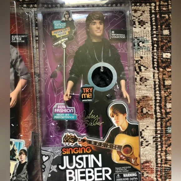 Justin Singing Figures Bravado | Toys | Two Justin Bieber Dolls